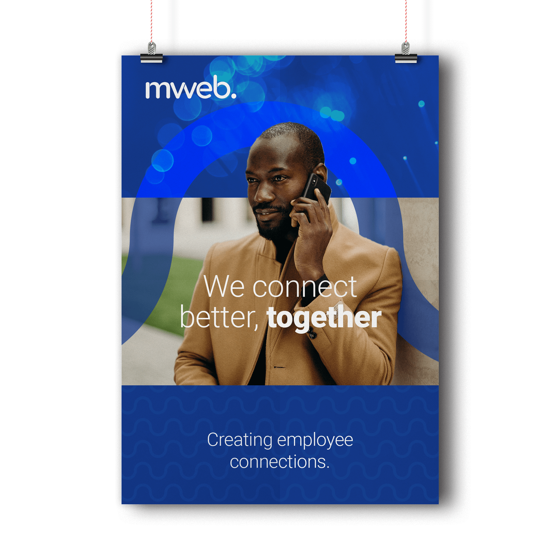 MWEB employee brand and intranet - Here Near Next | Creative agency